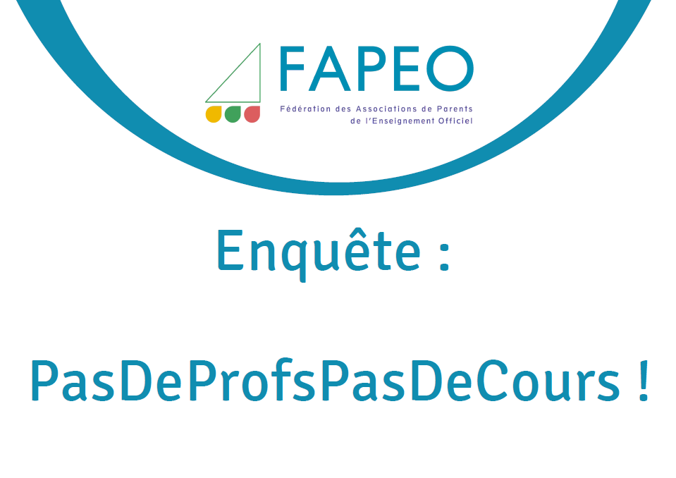 Enquête : PasDeProfsPasDeCours ! - FAPEO