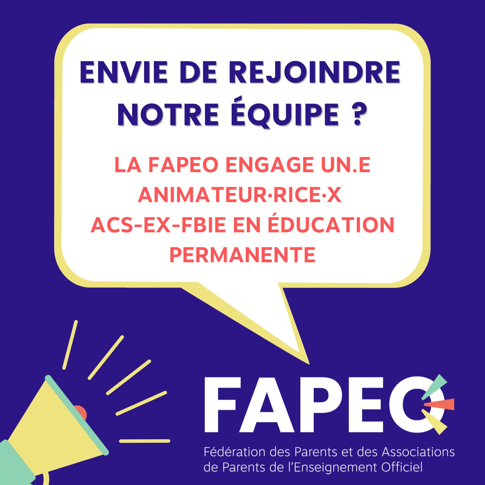 FAPEO - Fédération des Parents et des Associations de Parents